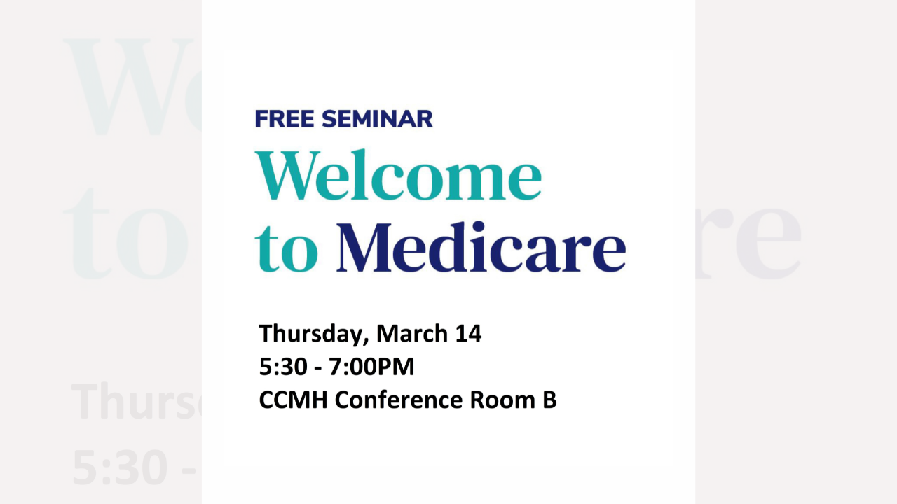 Welcome to Medicare - Crawford County Memorial Hospital